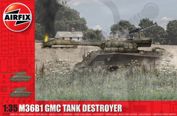 Battle-Models > Airfix 1356 M36B1 GMC (U.S. Army) 1:35